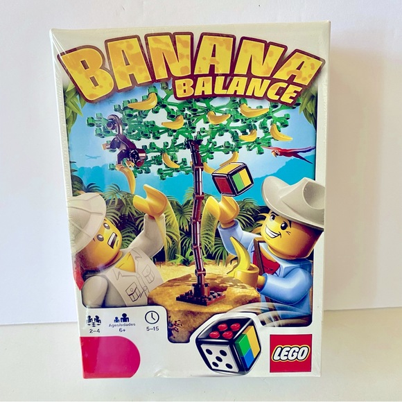 Lego | Toys | Lego 3853 Banana Balance Game With Monkey Minifigure ...